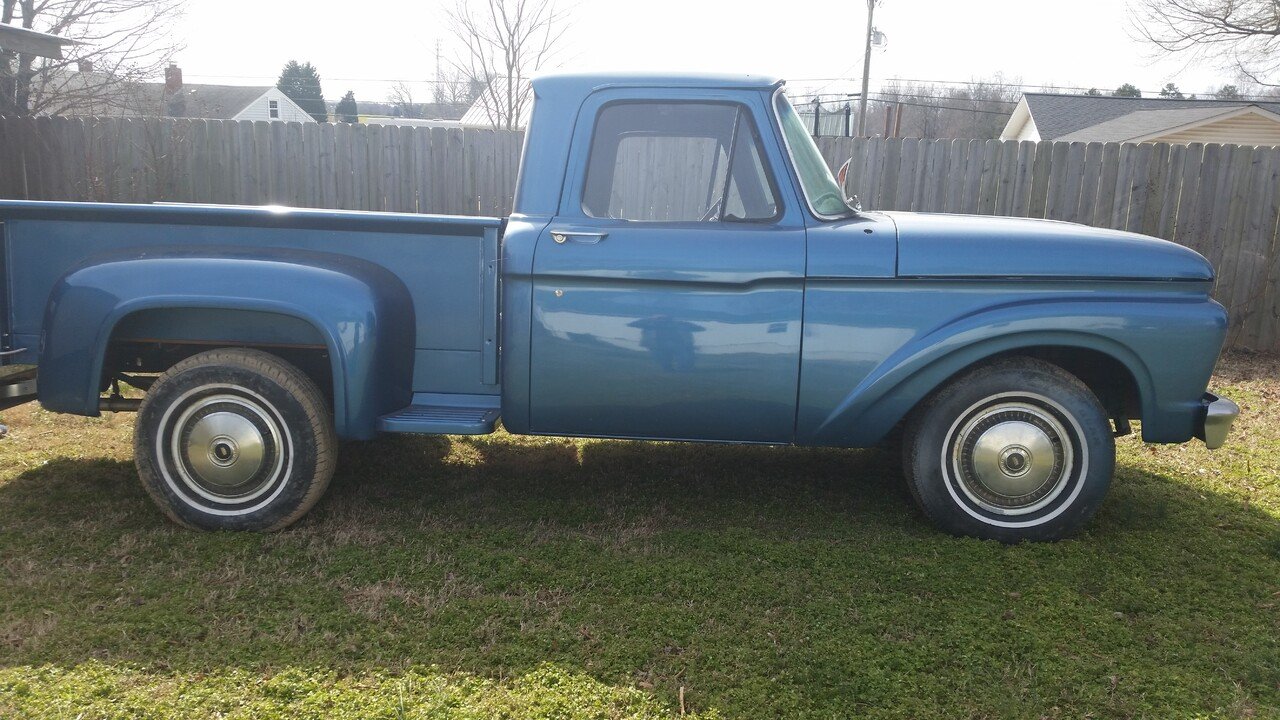 1963 Ford F100 2WD Regular Cab for sale near Kernersville, North ...