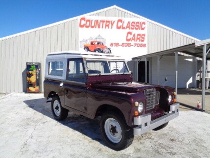 1970 Land Rover Series II Classics for Sale - Classics on Autotrader