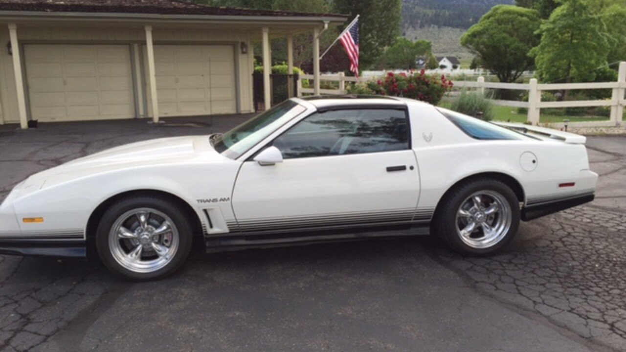 1984 Pontiac Firebird Trans Am Coupe for sale near GARDNERVILLE, Nevada ...
